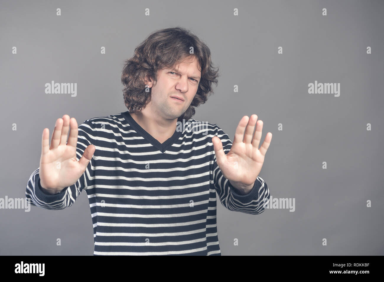 Angry young man leave hi-res stock photography and images - Alamy