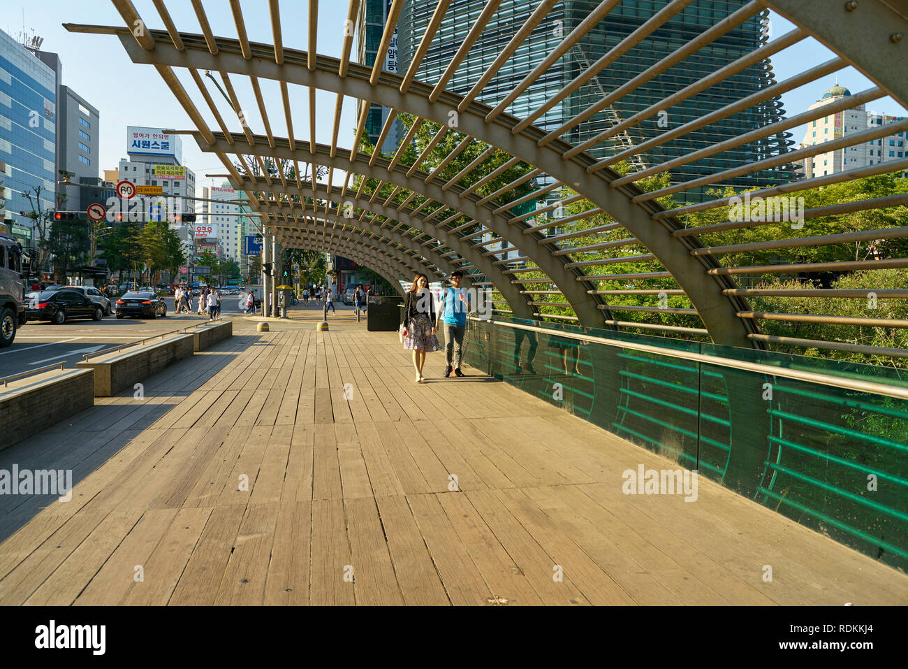 SEOUL, SOUTH KOREA - CIRCA MAY, 2017: Seoul urban landscape. Seoul ...