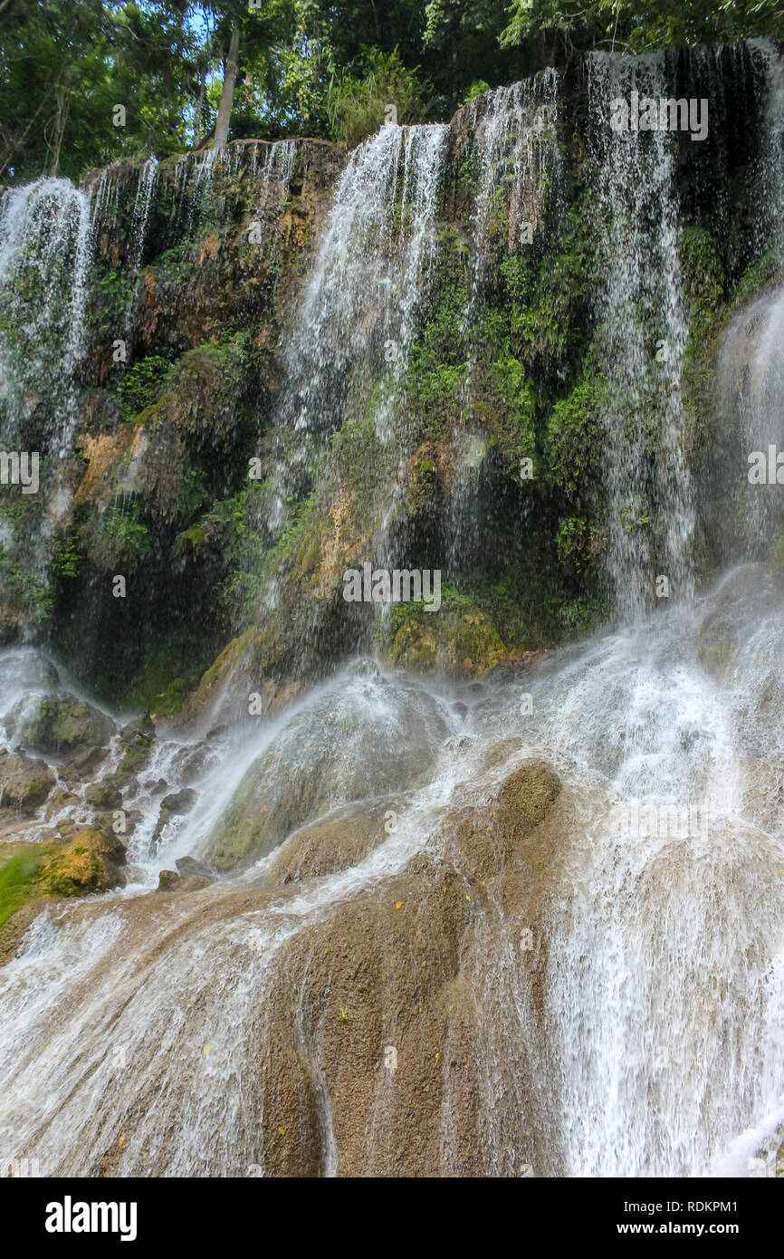 El Nicho Waterfall, Cuba Stock Photo - Alamy