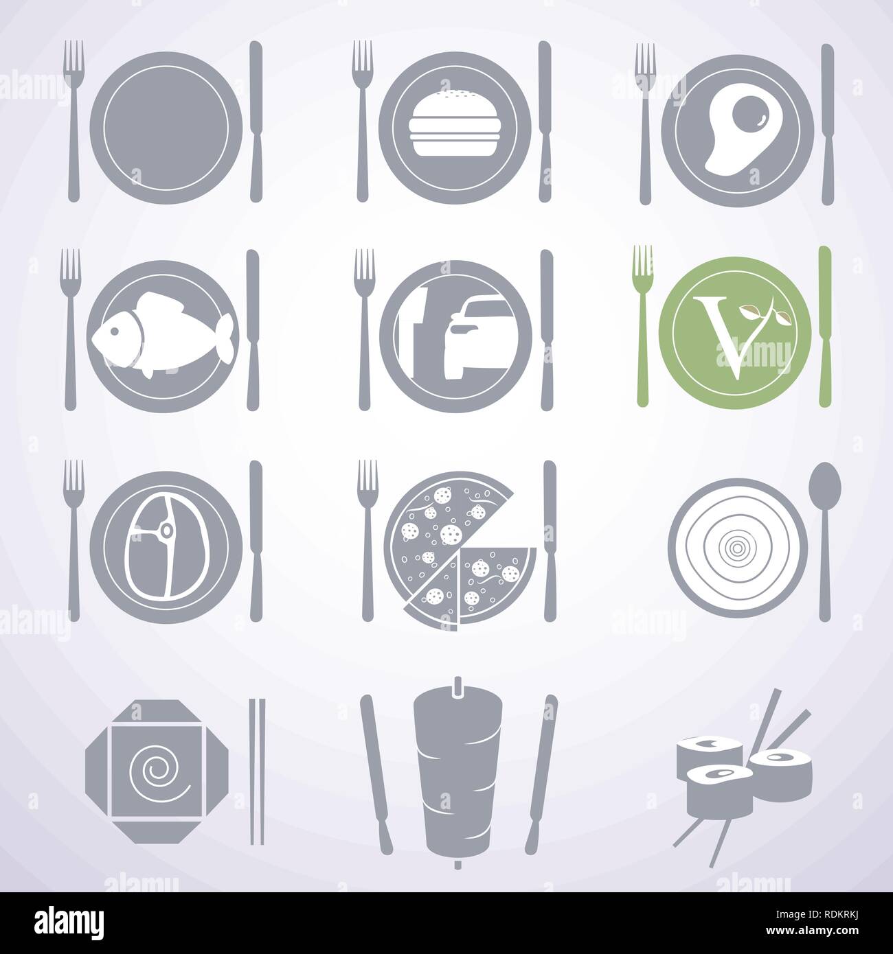 Chinese restaurant drive thru Stock Vector Images - Alamy