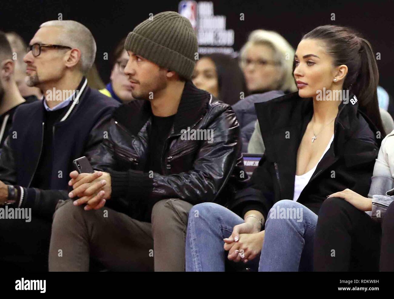 Amy jackson and george panayiotou hi-res stock photography and images ...