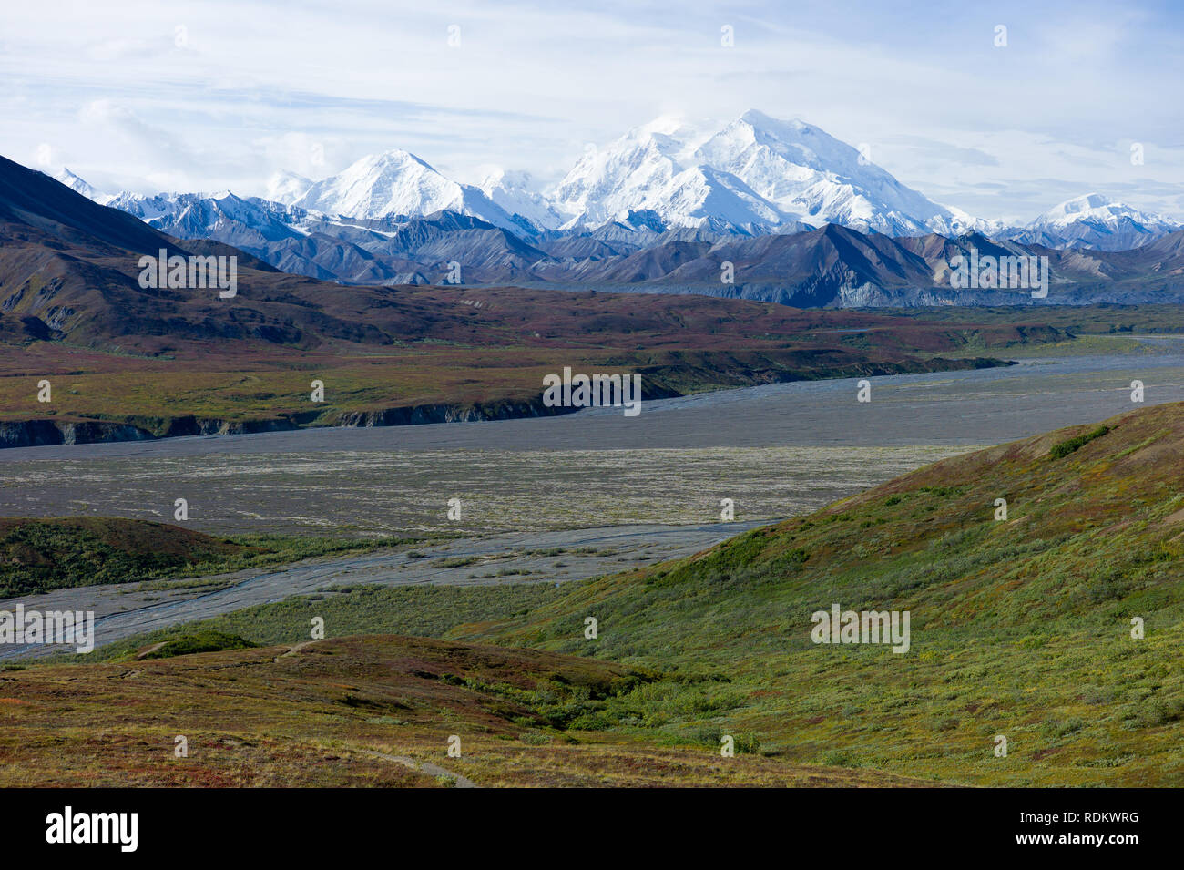 Alaska's Mount McKinley is North America's highest peak at 20,320 feet ...