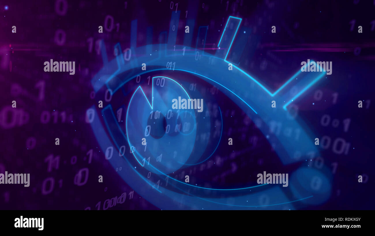 Cyber spy and surveillance in internet. Spying and tracking privacy in ...