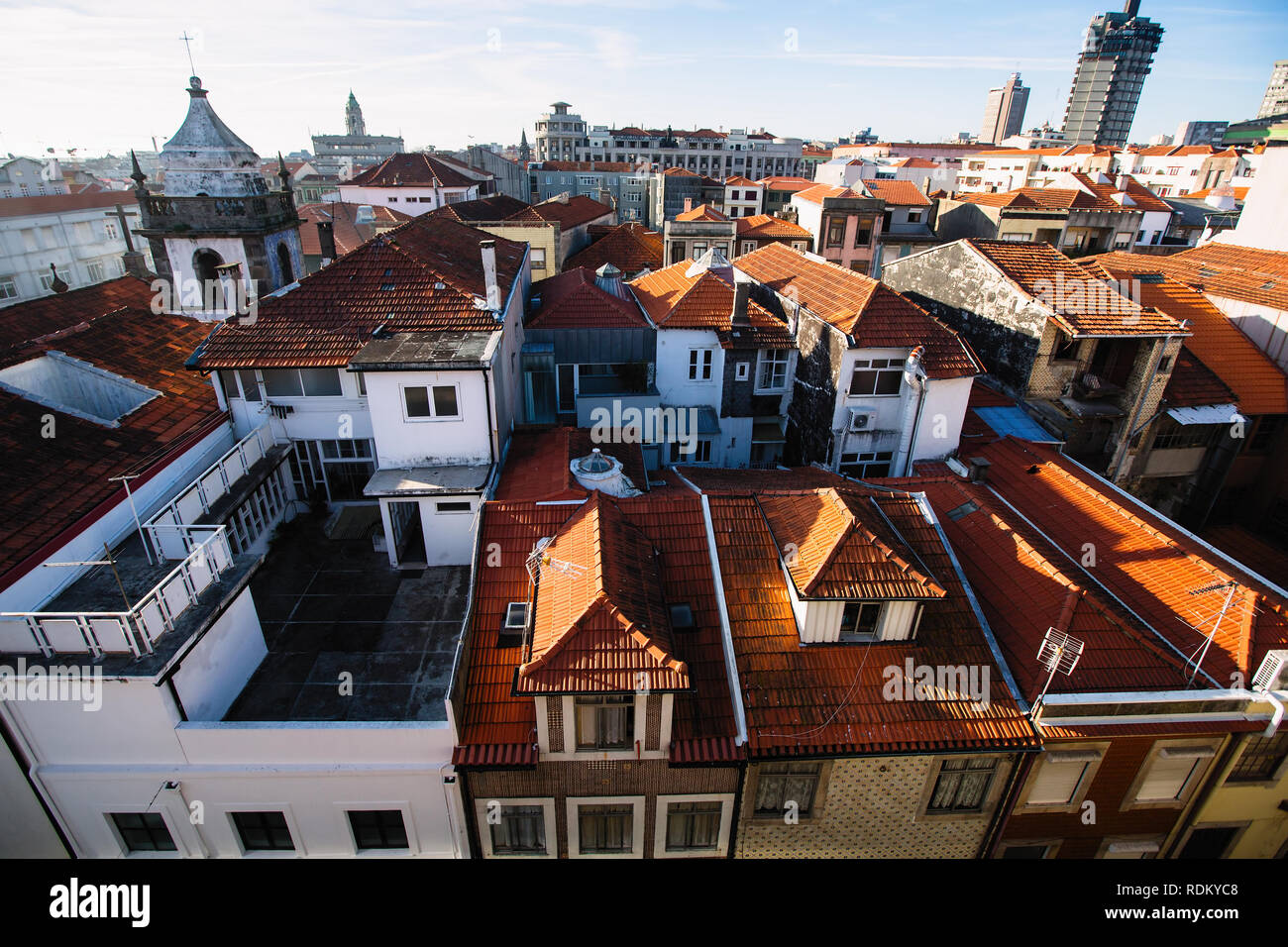 Traditional houses in Old downtown of Porto - Portugal Stock Photo - Alamy