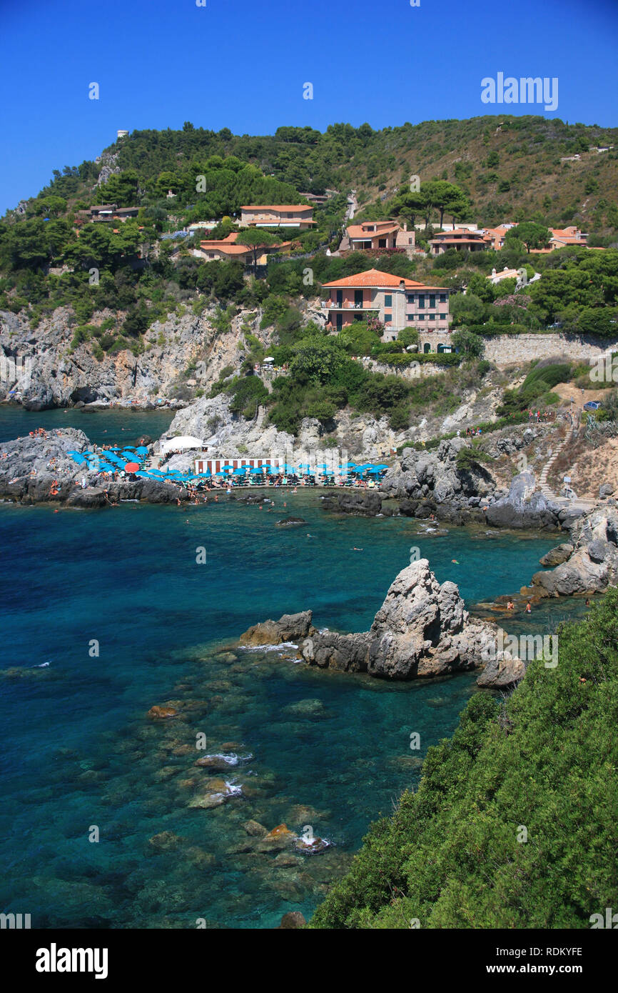 Italy, Tuscany, Grosseto, Talamone village on the sea Stock Photo - Alamy