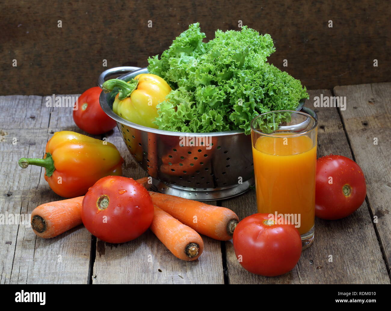 Fresh vegetables set Stock Photo - Alamy