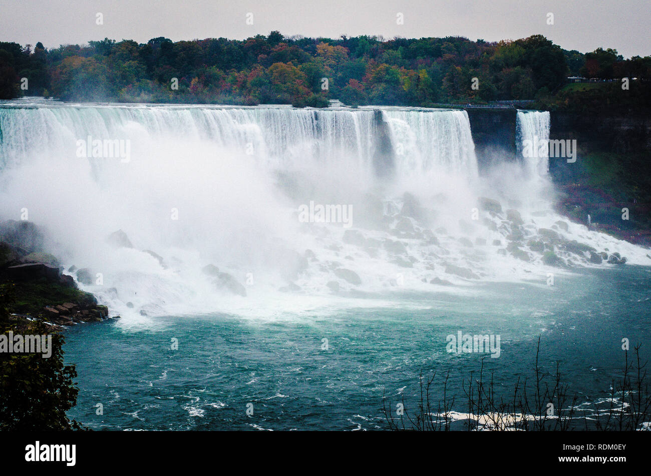 Niagara Falls during Fall Season Stock Photo - Alamy