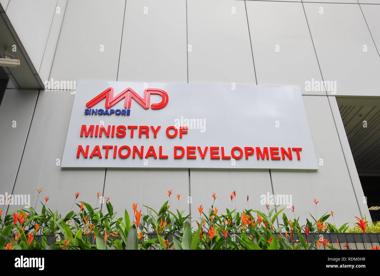 Ministry of National Development in Singapore Stock Photo - Alamy
