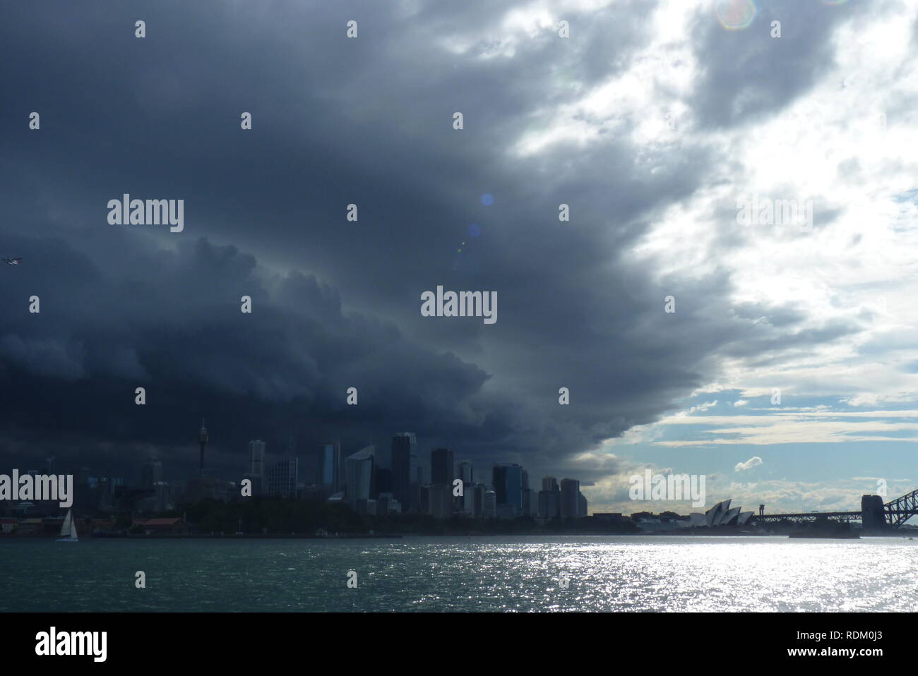 Sydney, Australia, NSW - Storm clouds over sidney looking like ...