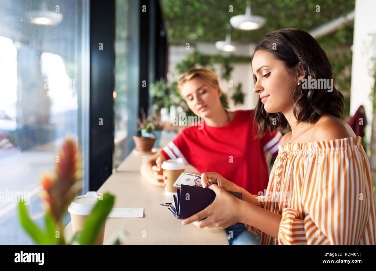 Payment for coffee hi-res stock photography and images - Alamy