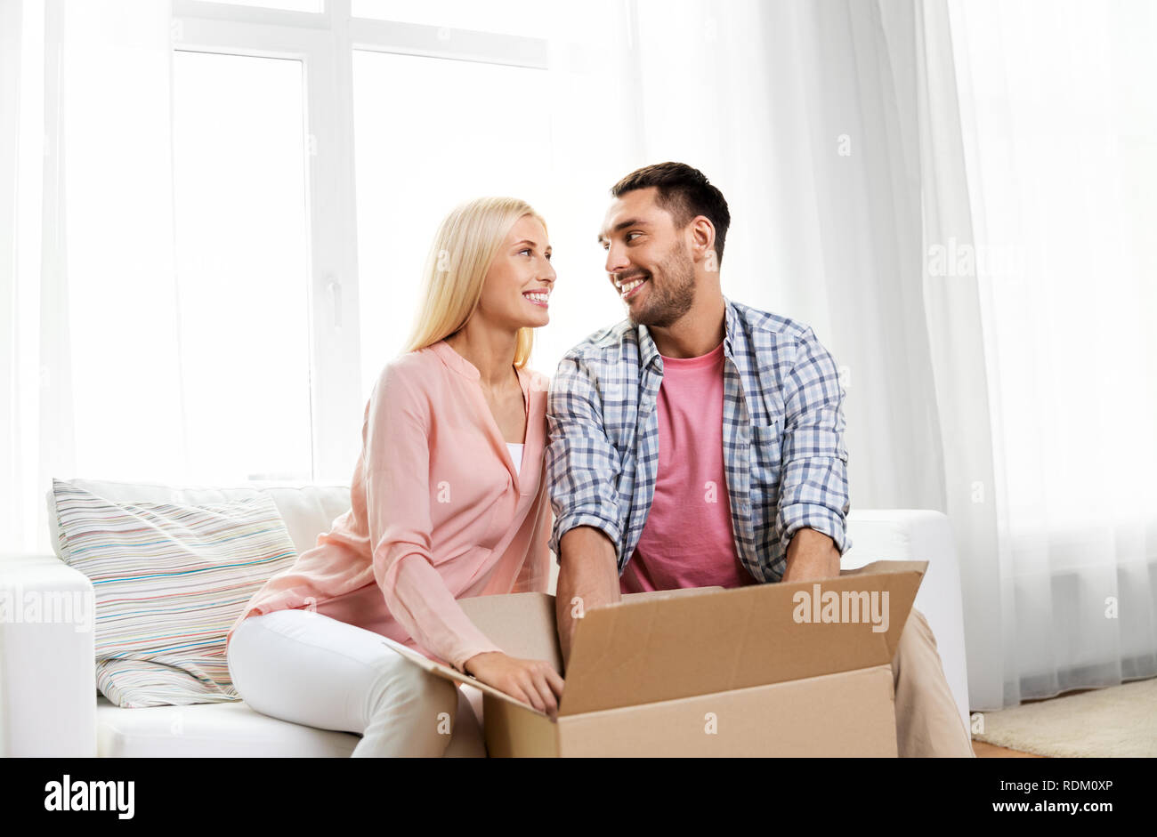 Parcel box hi-res stock photography and images - Alamy