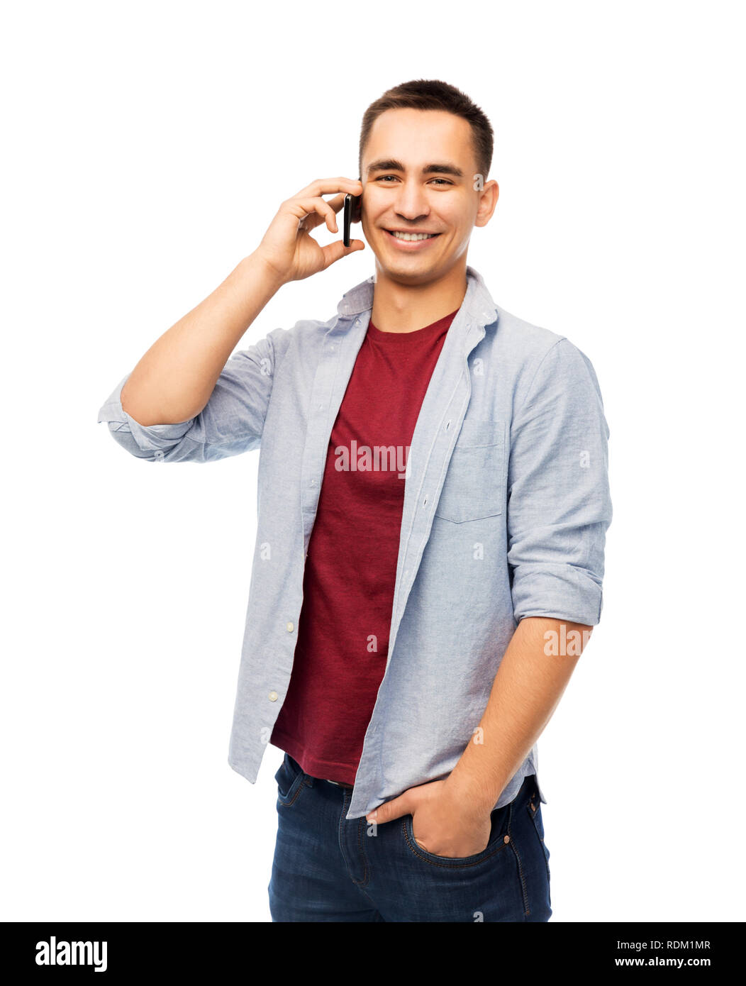 Calling technology hi-res stock photography and images - Alamy