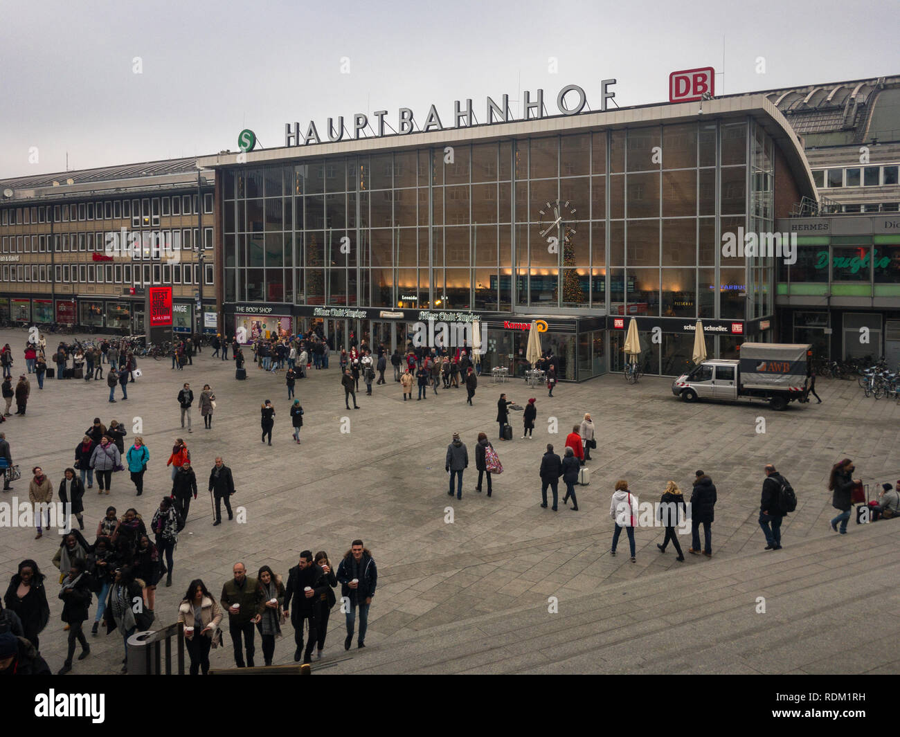 Cologne, Germany – December 17, 2017: Hauptbahnhof Köln (Central ...