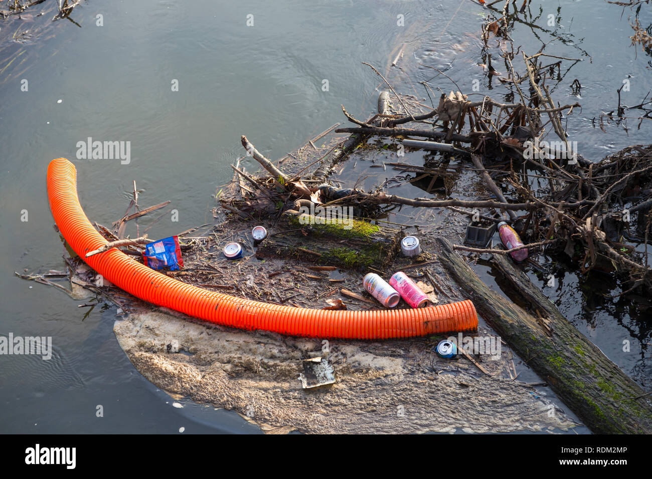 Uk river pollution hi-res stock photography and images - Alamy