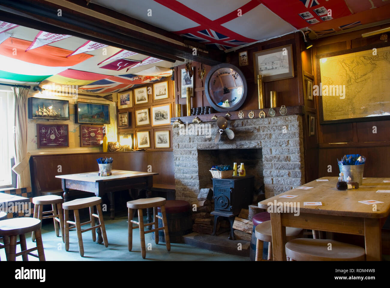 Harbour Inn, Southwold Stock Photo - Alamy