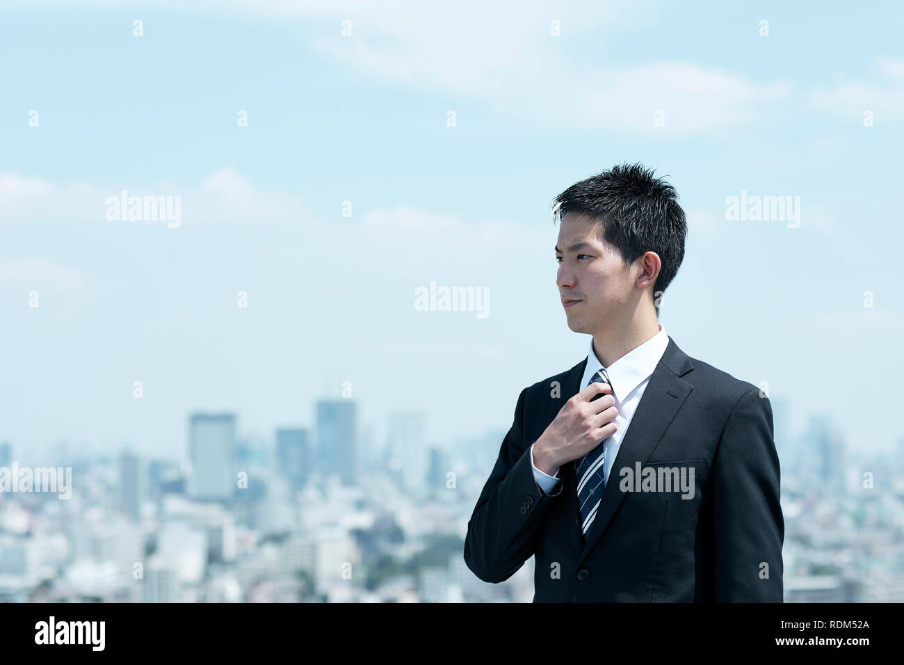 Young Japanese businessman Stock Photo - Alamy