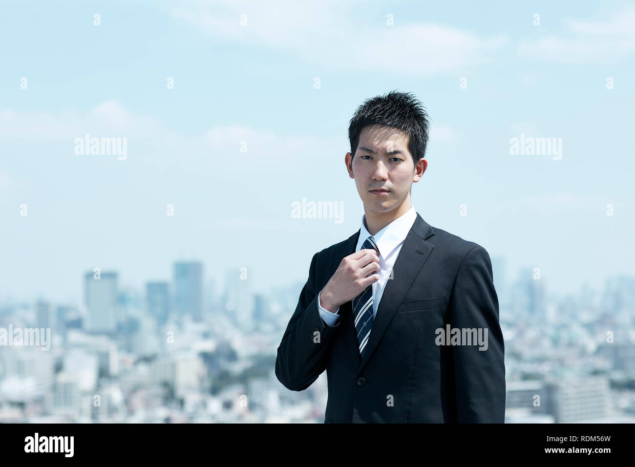 Young Japanese businessman Stock Photo - Alamy