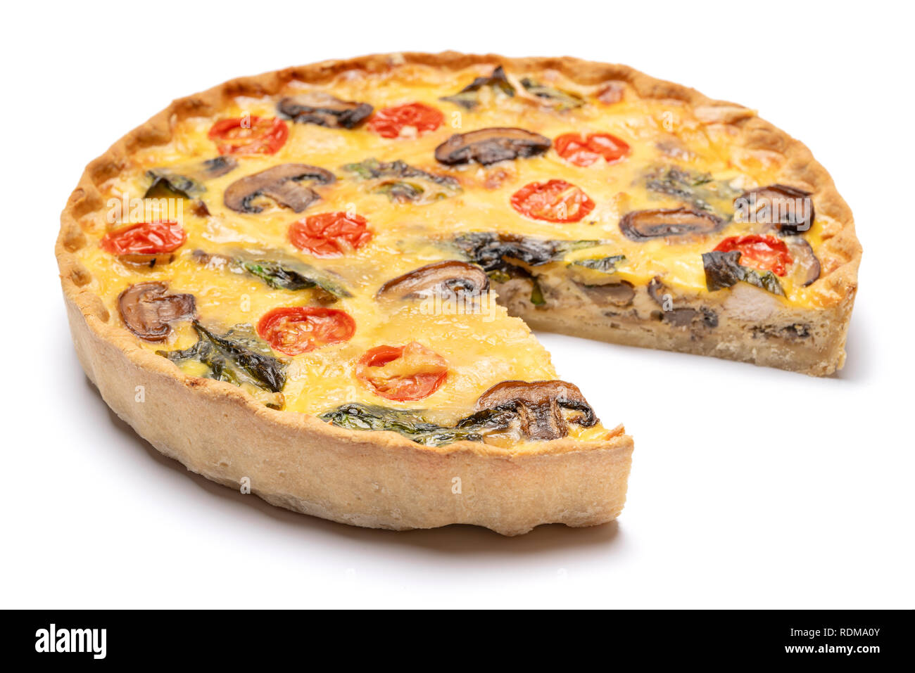 French rustic pie Cut Out Stock Images & Pictures - Alamy