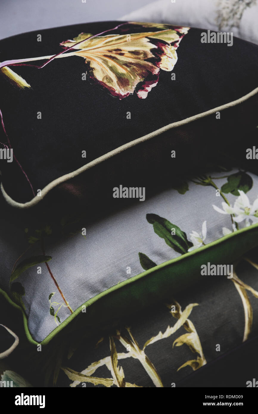 Stack of cushions hi-res stock photography and images - Alamy