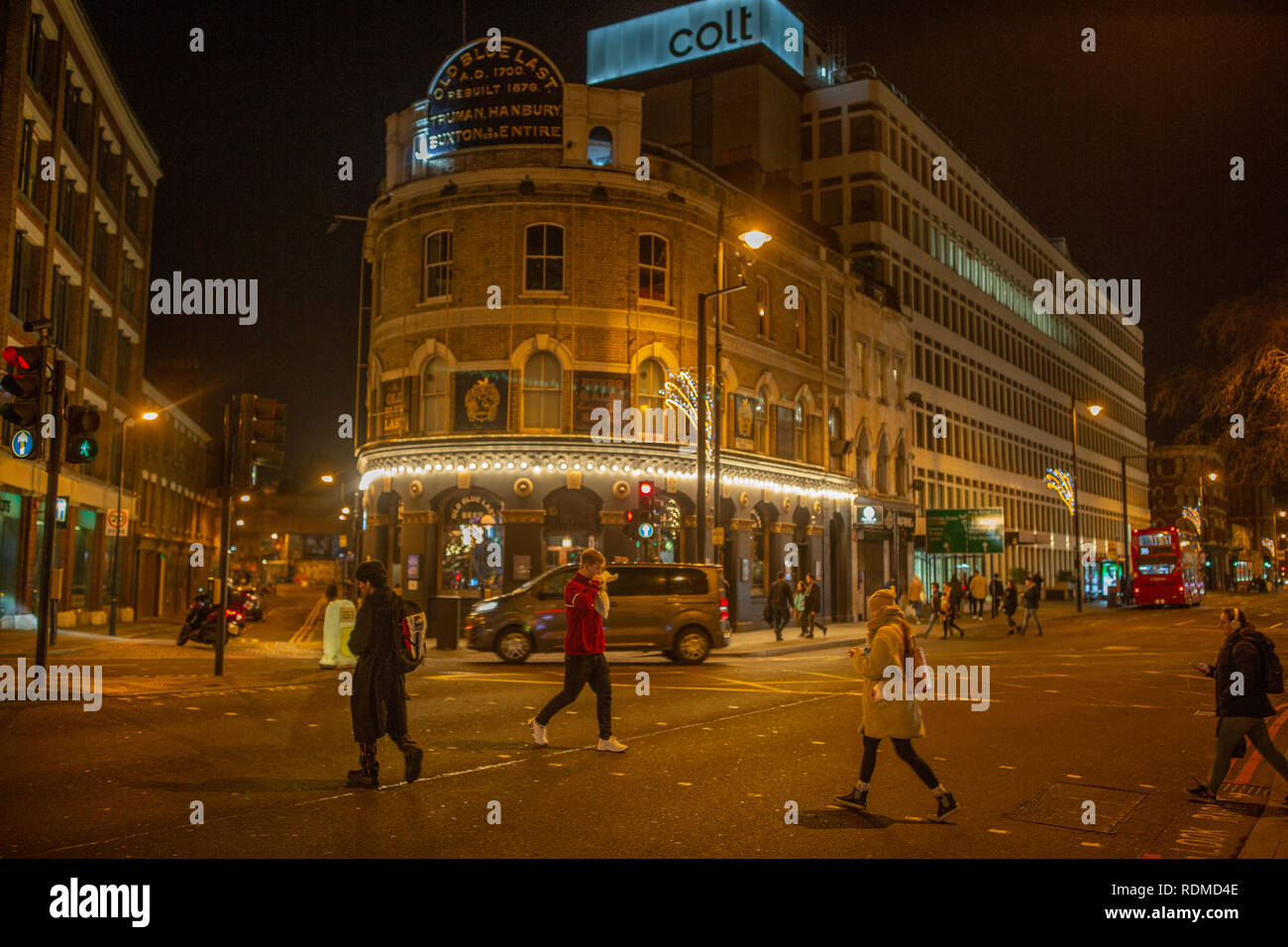 Old blue last hi-res stock photography and images - Alamy