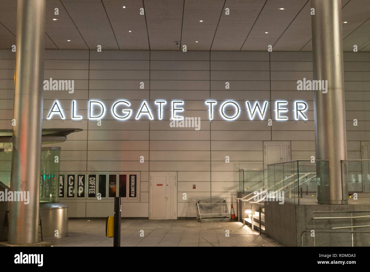 Aldgate tower hi-res stock photography and images - Alamy
