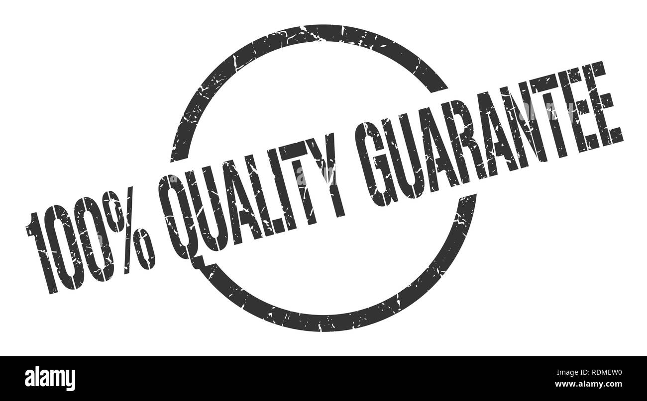 100 percent quality stamp Black and White Stock Photos & Images - Alamy