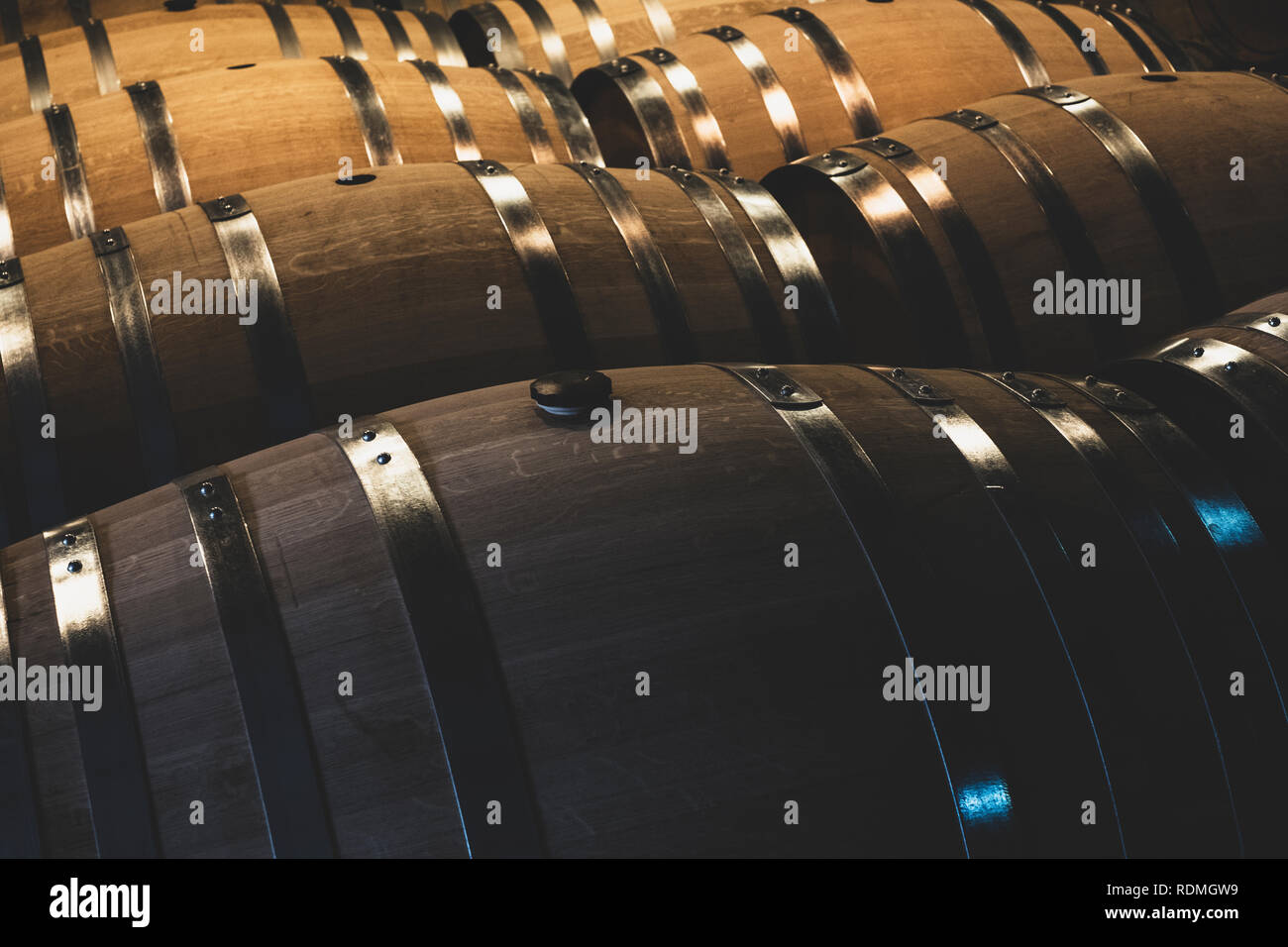 Oak barrels tree hi-res stock photography and images - Alamy