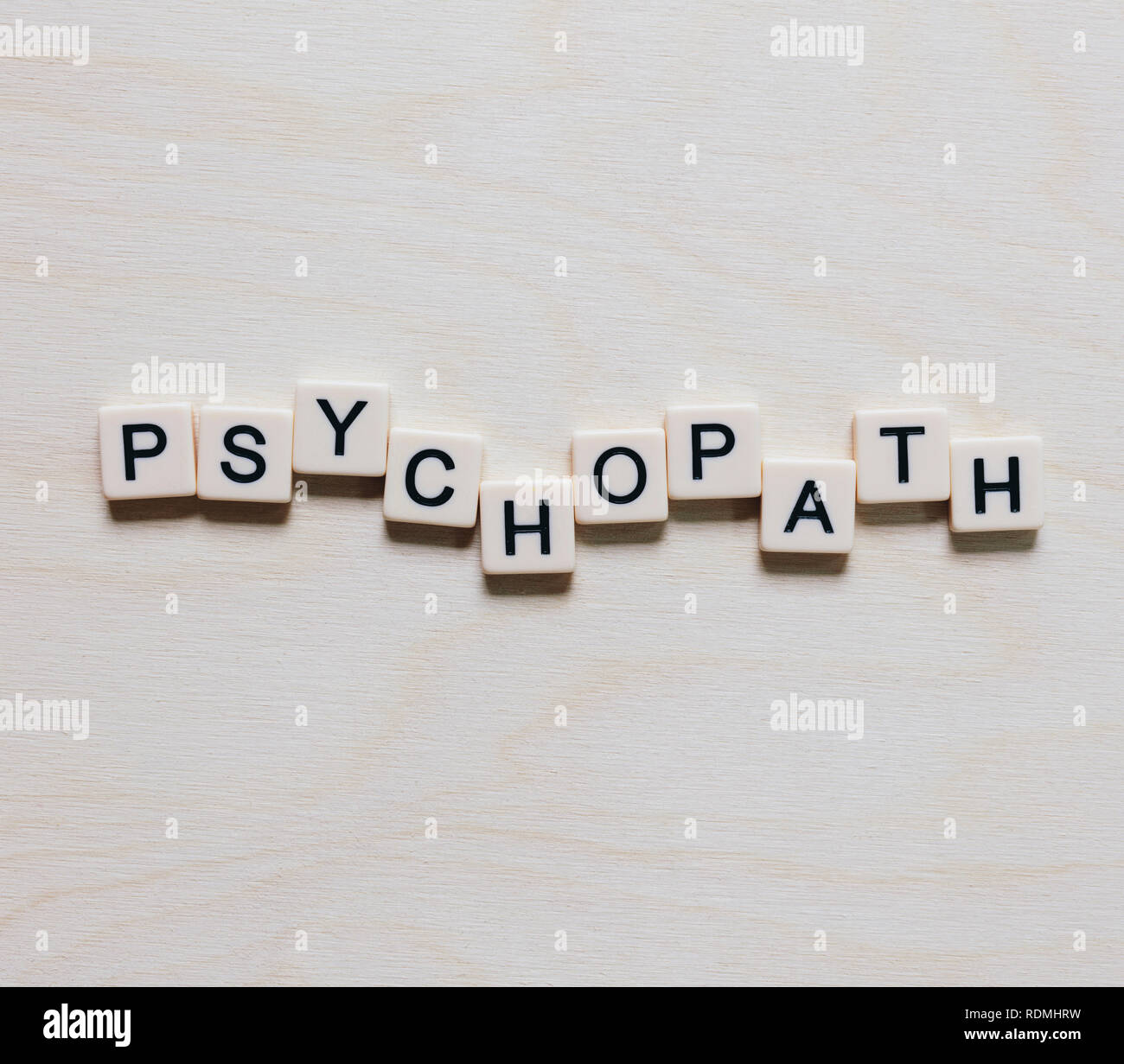 Psychopath word hi-res stock photography and images - Alamy
