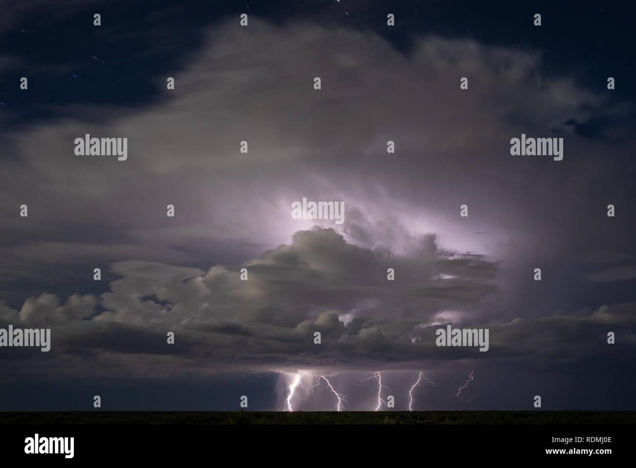 Multiple Lightning Strikes Stock Photos & Multiple Lightning Strikes ...