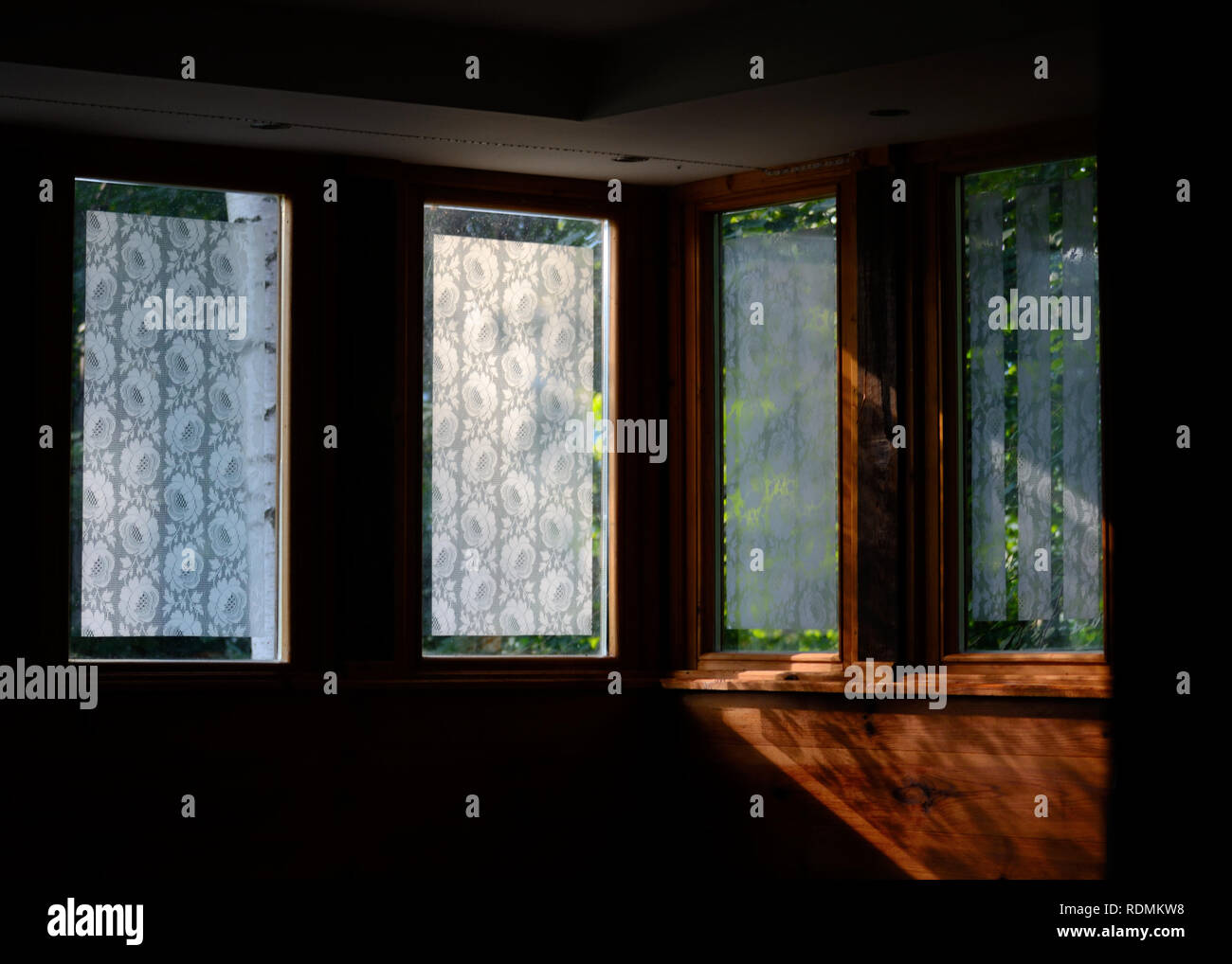 View through windows Stock Photo - Alamy
