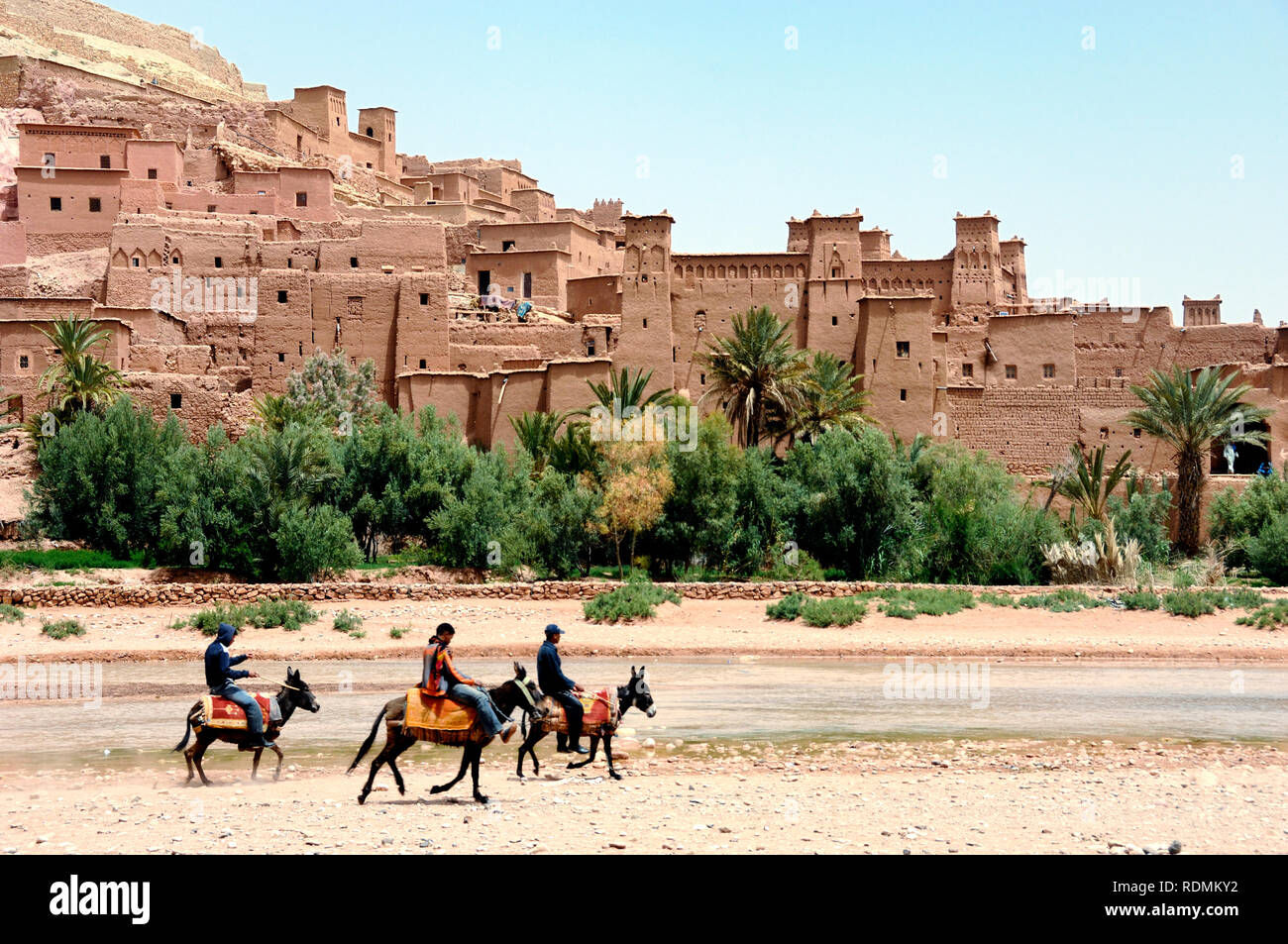 Ksar of Aït-Ben-Haddou aka Ait Benhaddou, an Adobe Earth Clay Built ...