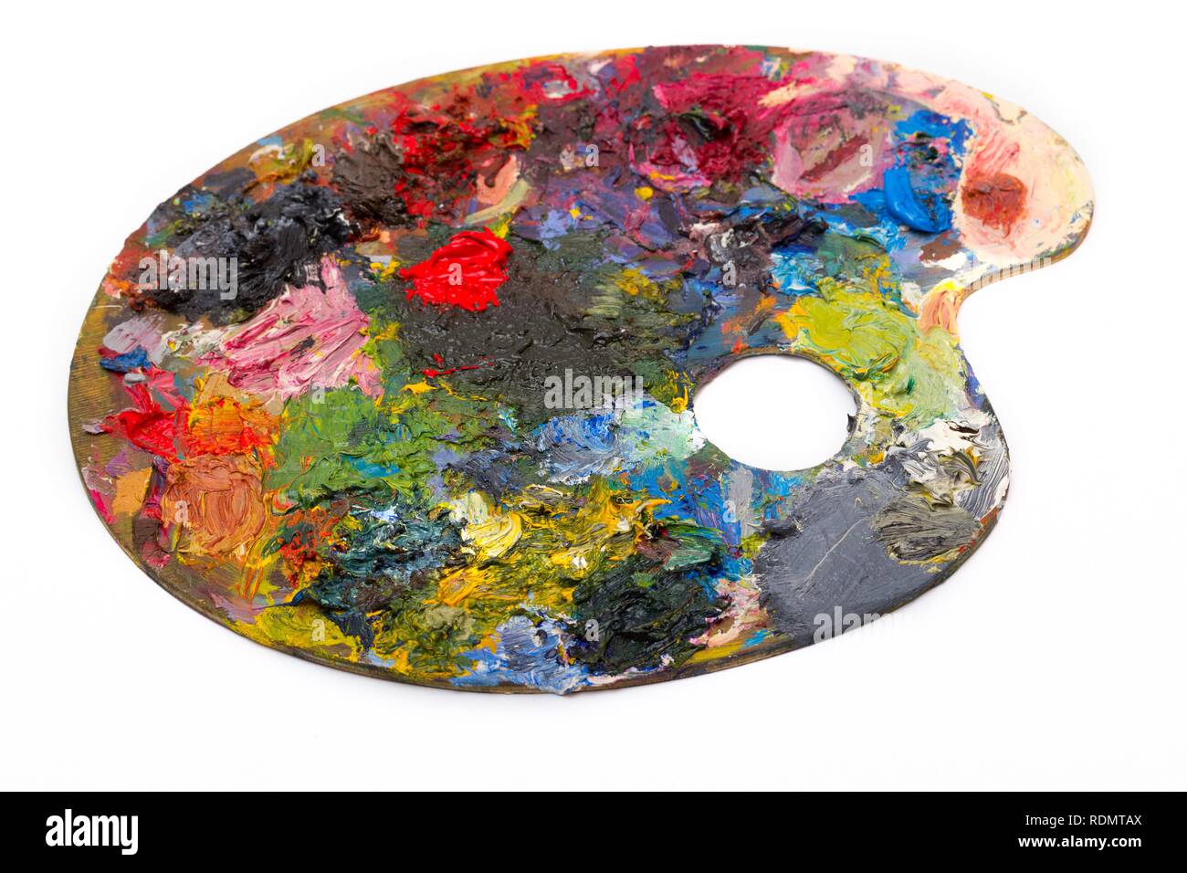 pallette on a white background Stock Photo - Alamy