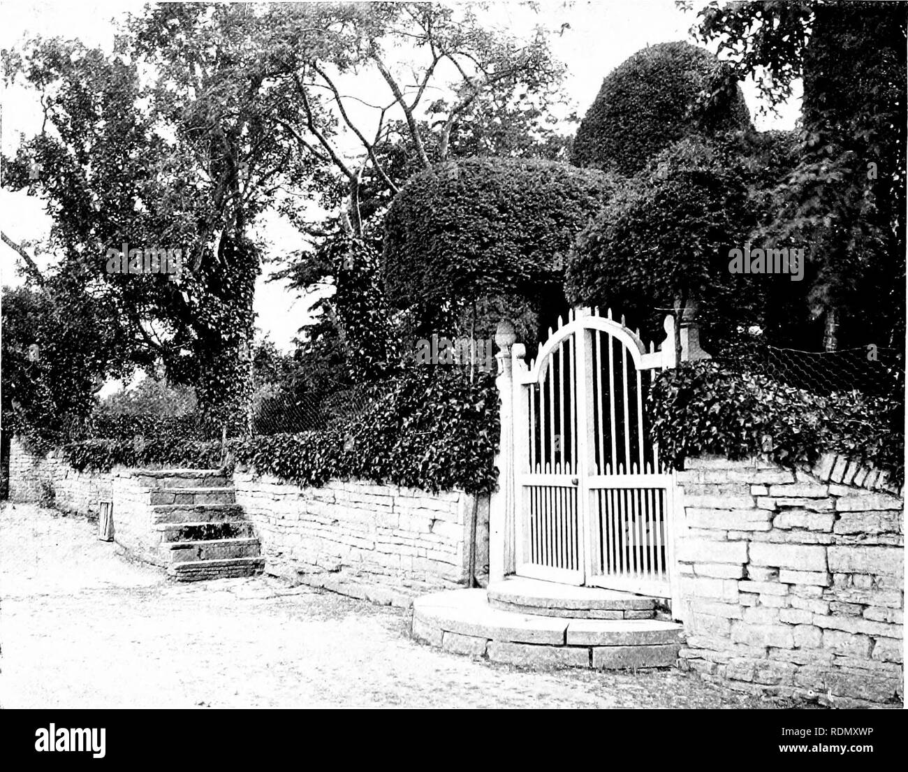 Open Garden Gate Drawing