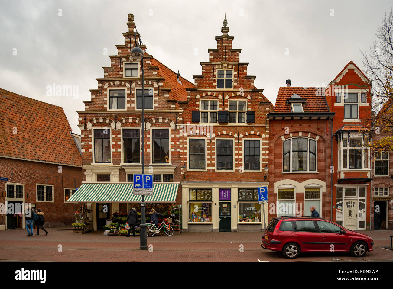 Market square with historic gable houses hi-res stock photography and ...