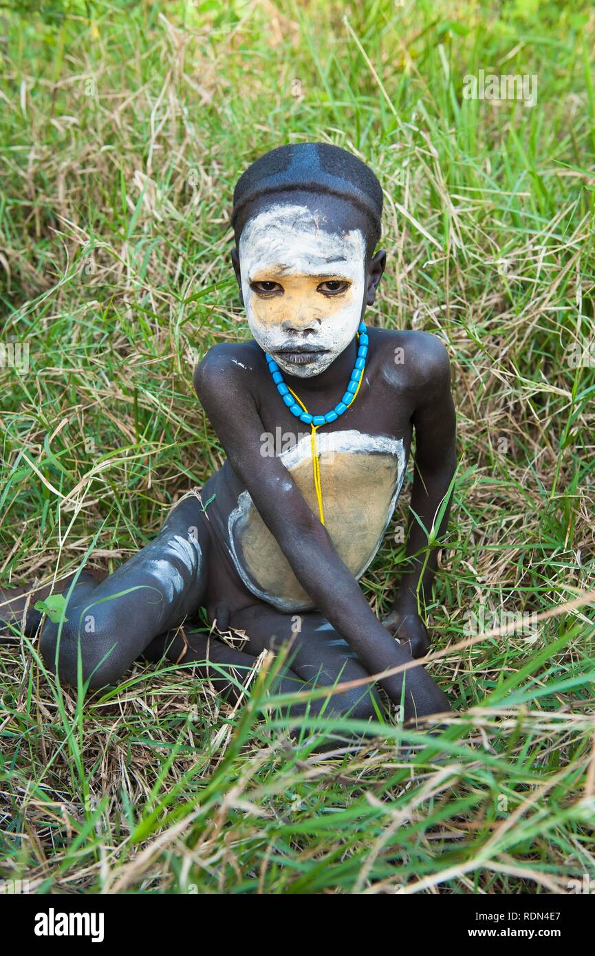 Surma boys hi-res stock photography and images - Alamy