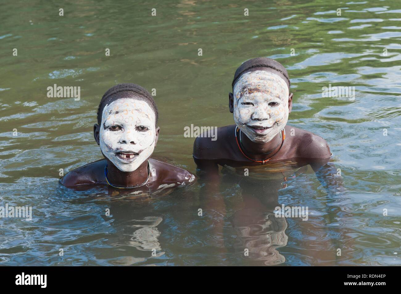 Kids Bathing River High Resolution Stock Photography and Images - Alamy