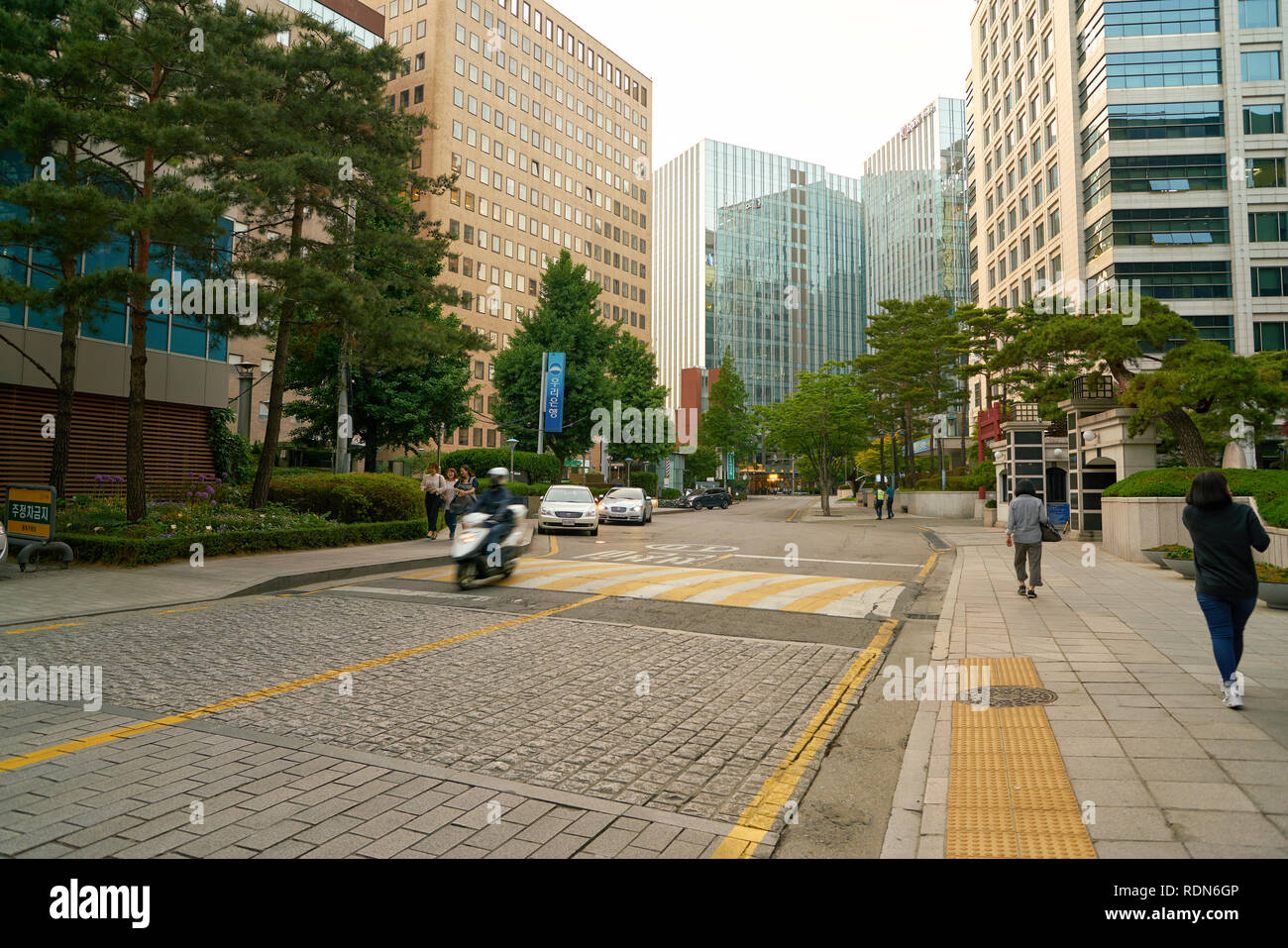 SEOUL, SOUTH KOREA - CIRCA MAY, 2017: Seoul urban landscape. Seoul ...