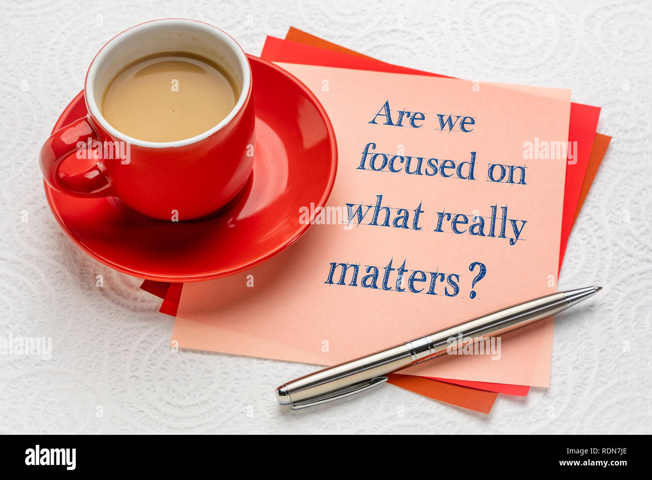 What really matters hi-res stock photography and images - Alamy