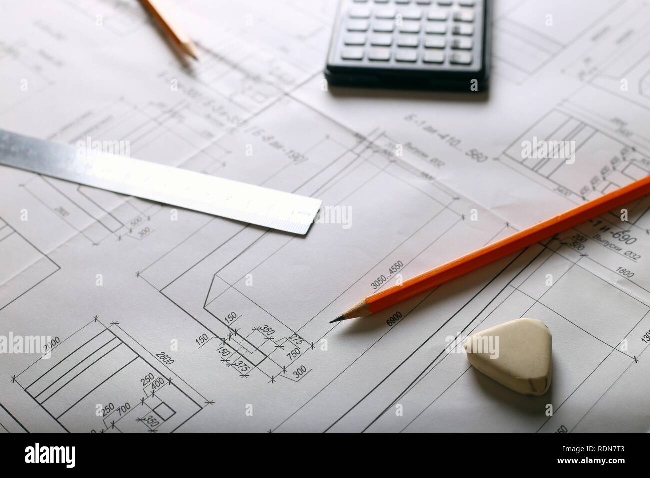 drawing on the table Stock Photo - Alamy
