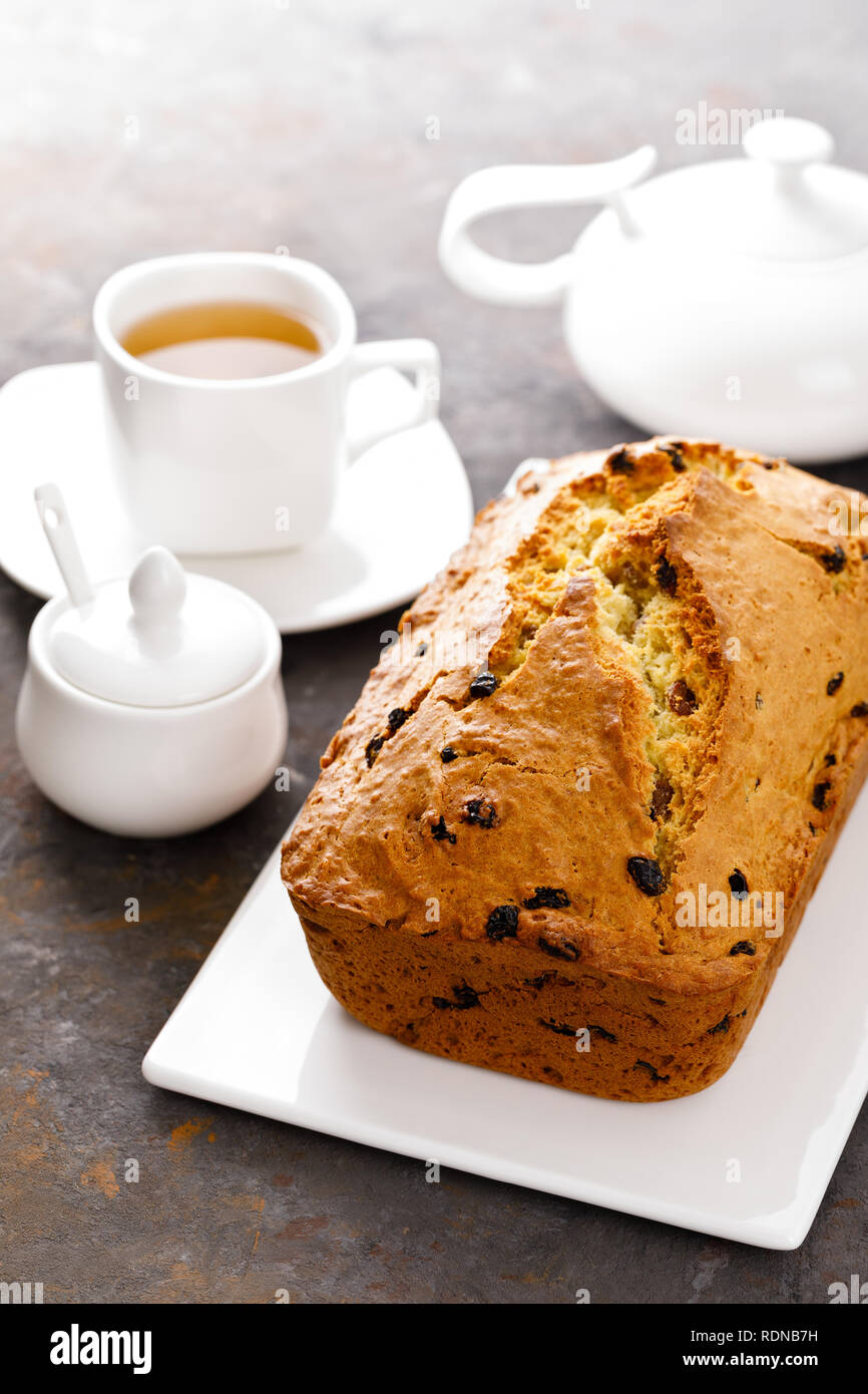 Fruit cake with raisin, fruitcake Stock Photo - Alamy
