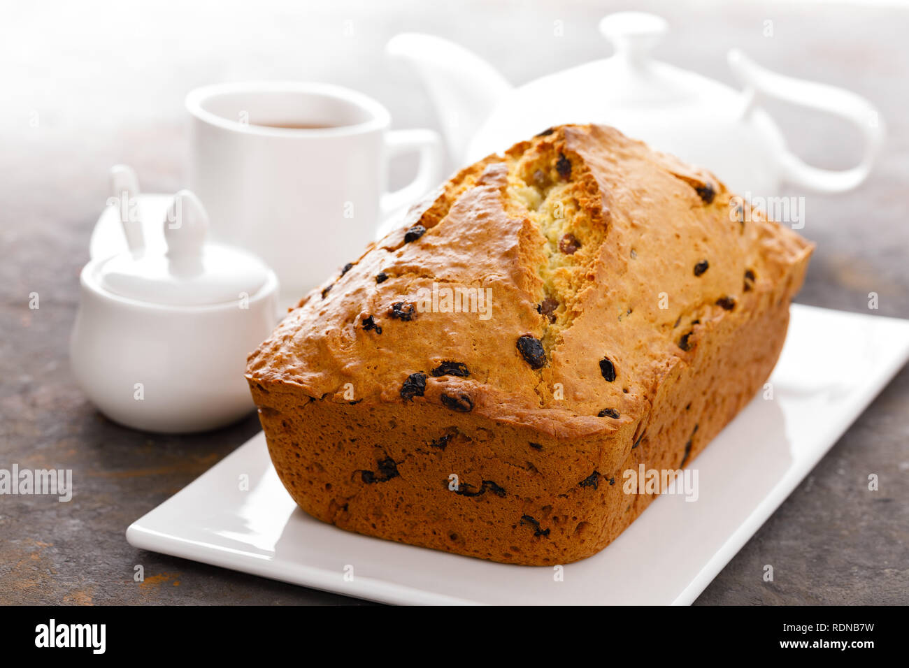 Fruit cake with raisin, fruitcake Stock Photo - Alamy