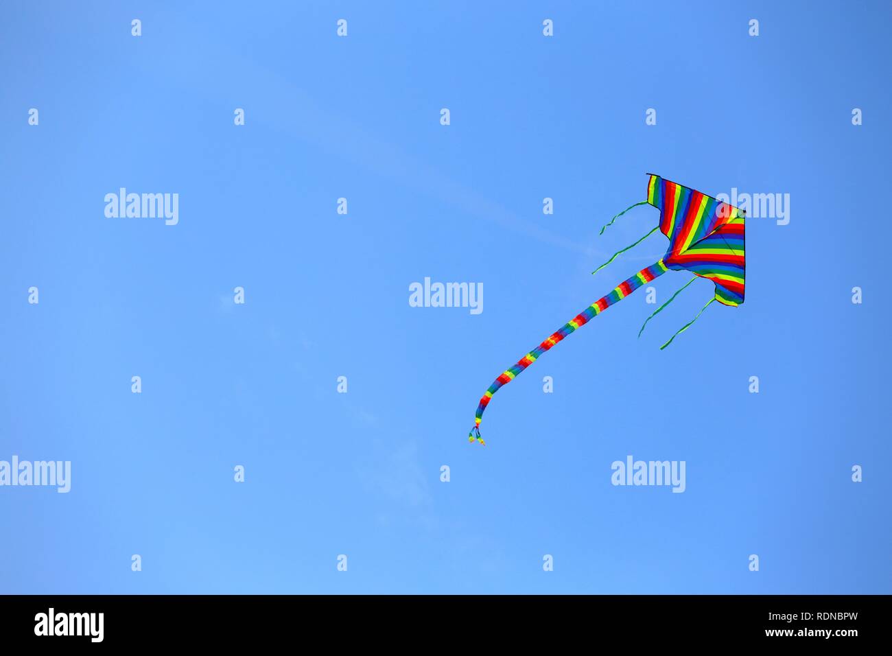 kite at the blue sky Stock Photo - Alamy