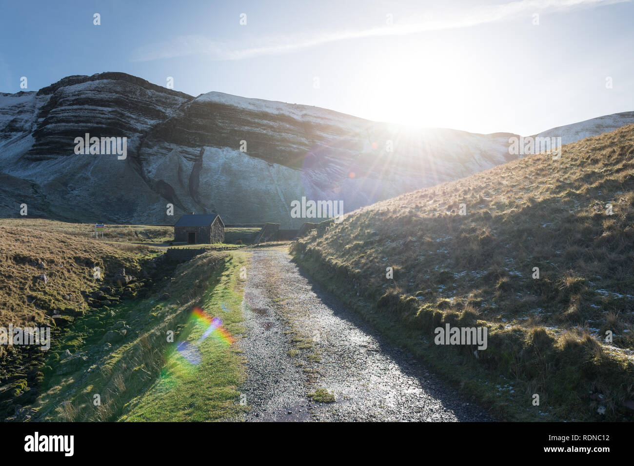 view of mountains (brecon beacons Stock Photo - Alamy