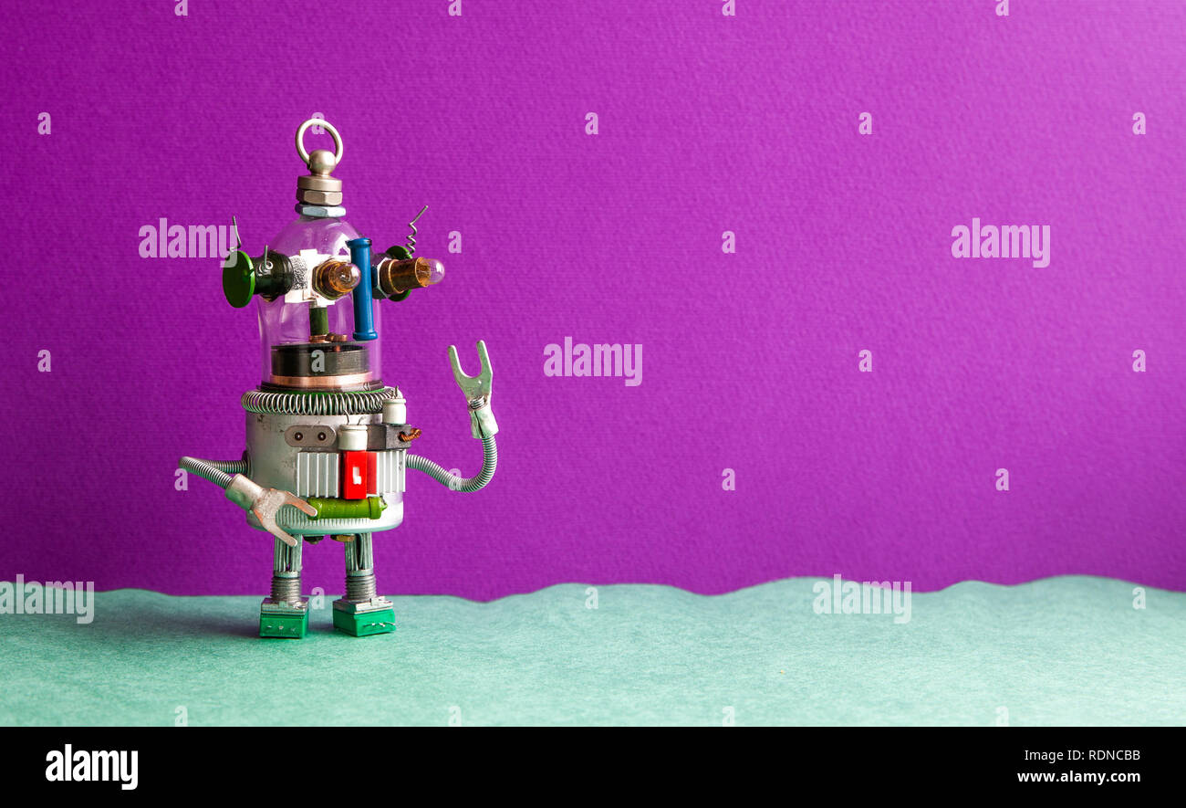 Ai humanoid robot thinking hi-res stock photography and images - Alamy