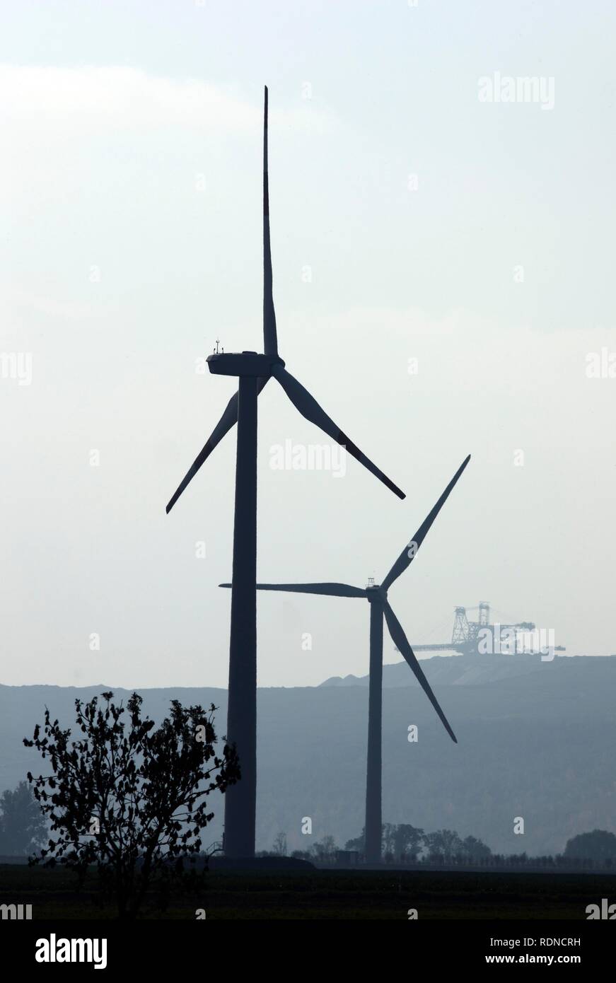 Mine and wind turbines hi-res stock photography and images - Alamy