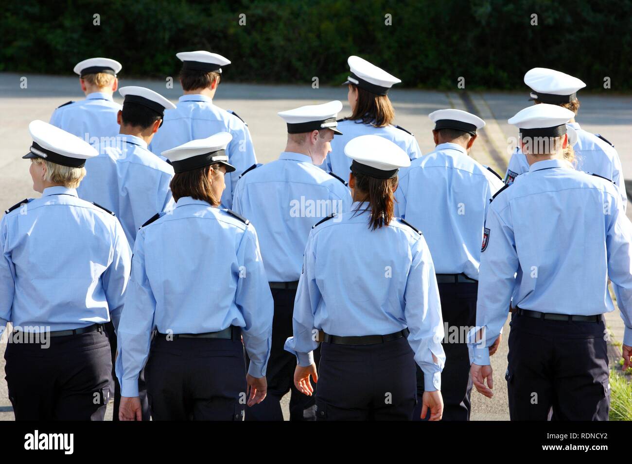 Trainees in uniform hi-res stock photography and images - Alamy