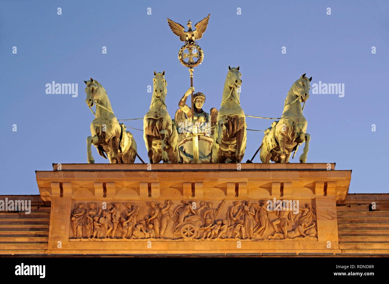 Quadriga closeup hi-res stock photography and images - Alamy