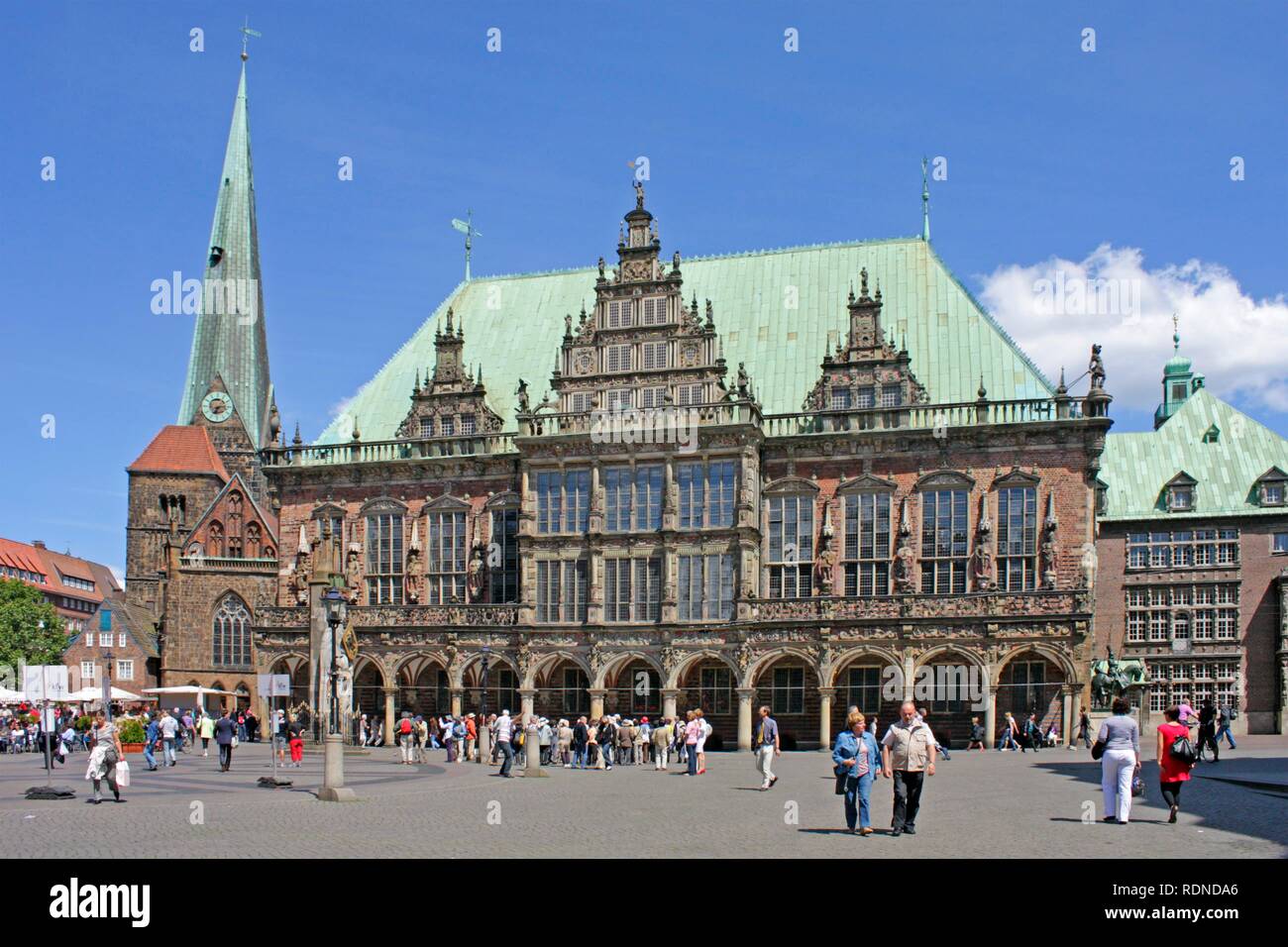 Market square bremen hi-res stock photography and images - Alamy