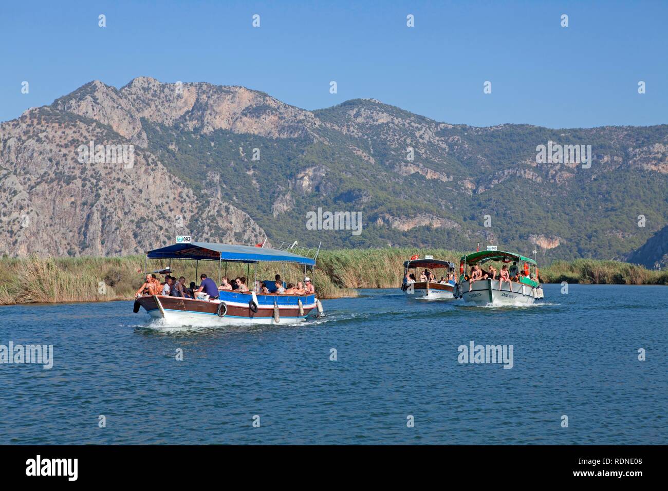 Turkish day trip boats hi-res stock photography and images - Alamy