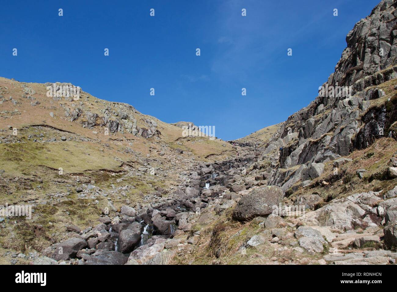 Steep mountain and walk down hi-res stock photography and images - Alamy